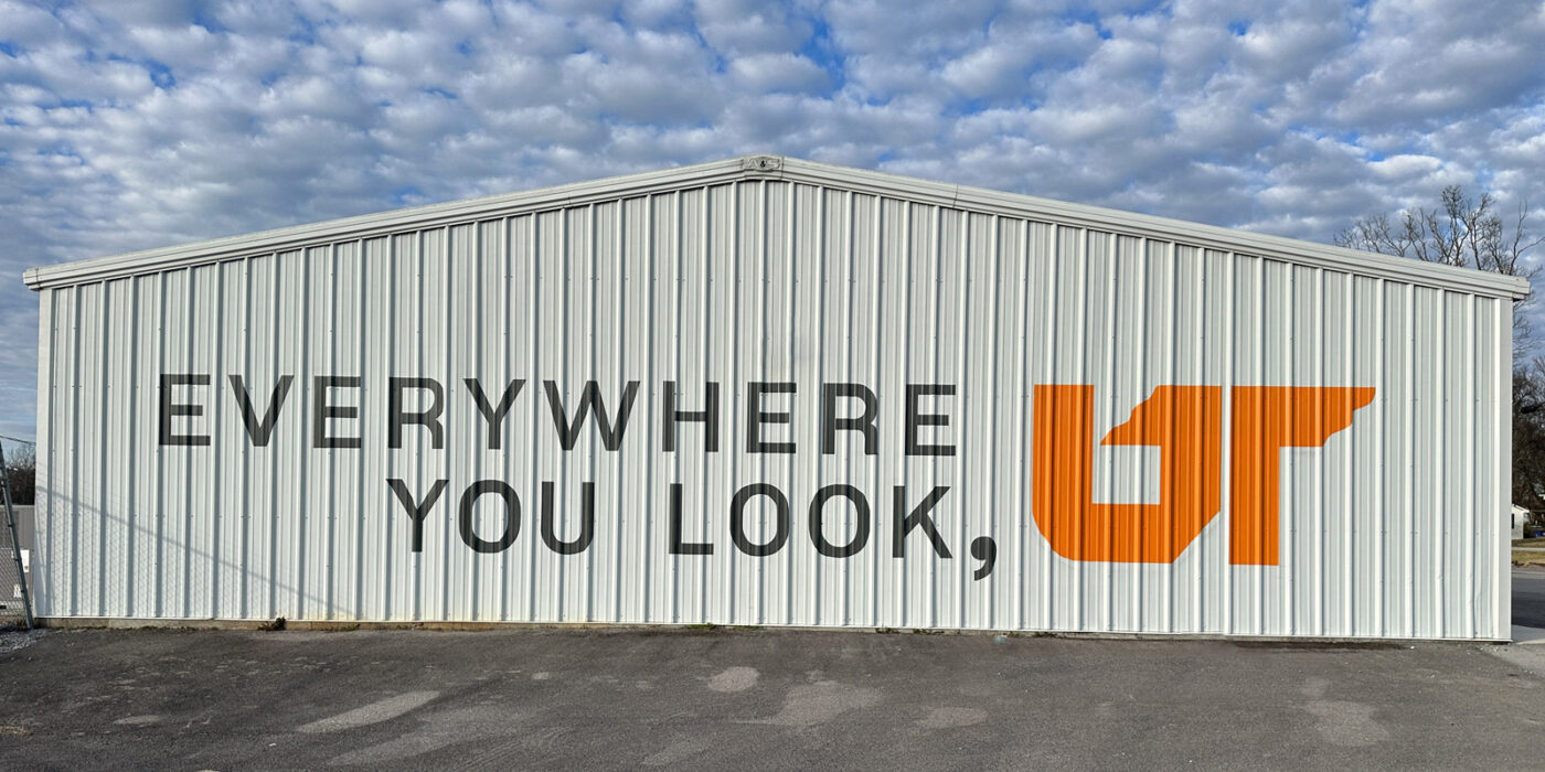 UT Extension Highlighted by Everywhere You Look, UT Mural in Bedford ...